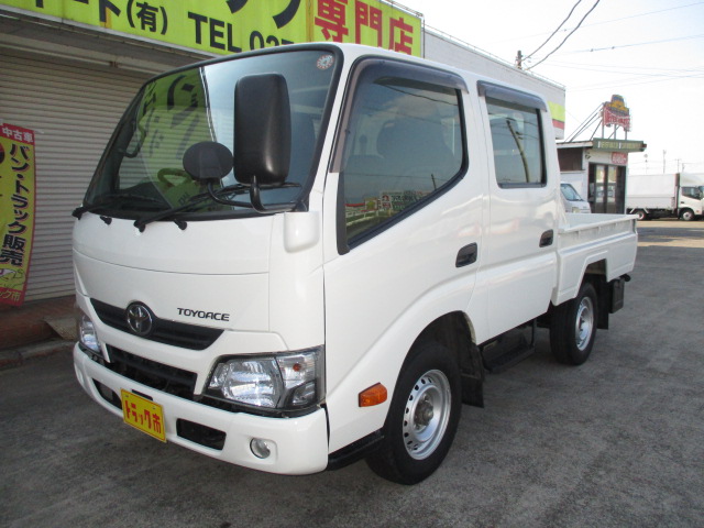 中古平ボディ トヨタ トヨエース /1t Wキャブ シングルジャストロー 4WD 中古トラック詳細|中古トラック・トレーラー・バスの情報なら【トラックバンク】
