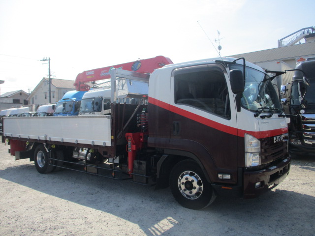中古クレーン いすゞ フォワード /【動画】H27年 いすゞ 4tクレーン付アルミ平 2.9t ユニック4段 中古トラック詳細|中古トラック・トレーラー・バスの情報なら【トラックバンク】