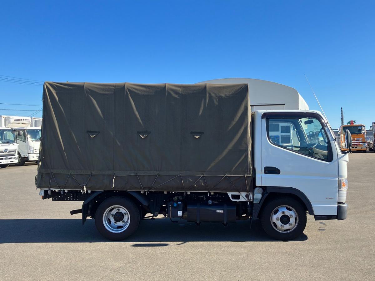 中古幌付き平ボディ 三菱ふそう キャンター /幌付 10尺 総重量5t未満 積載2t 5MT 中古トラック詳細|中古トラック・トレーラー・バスの情報なら【トラックバンク】