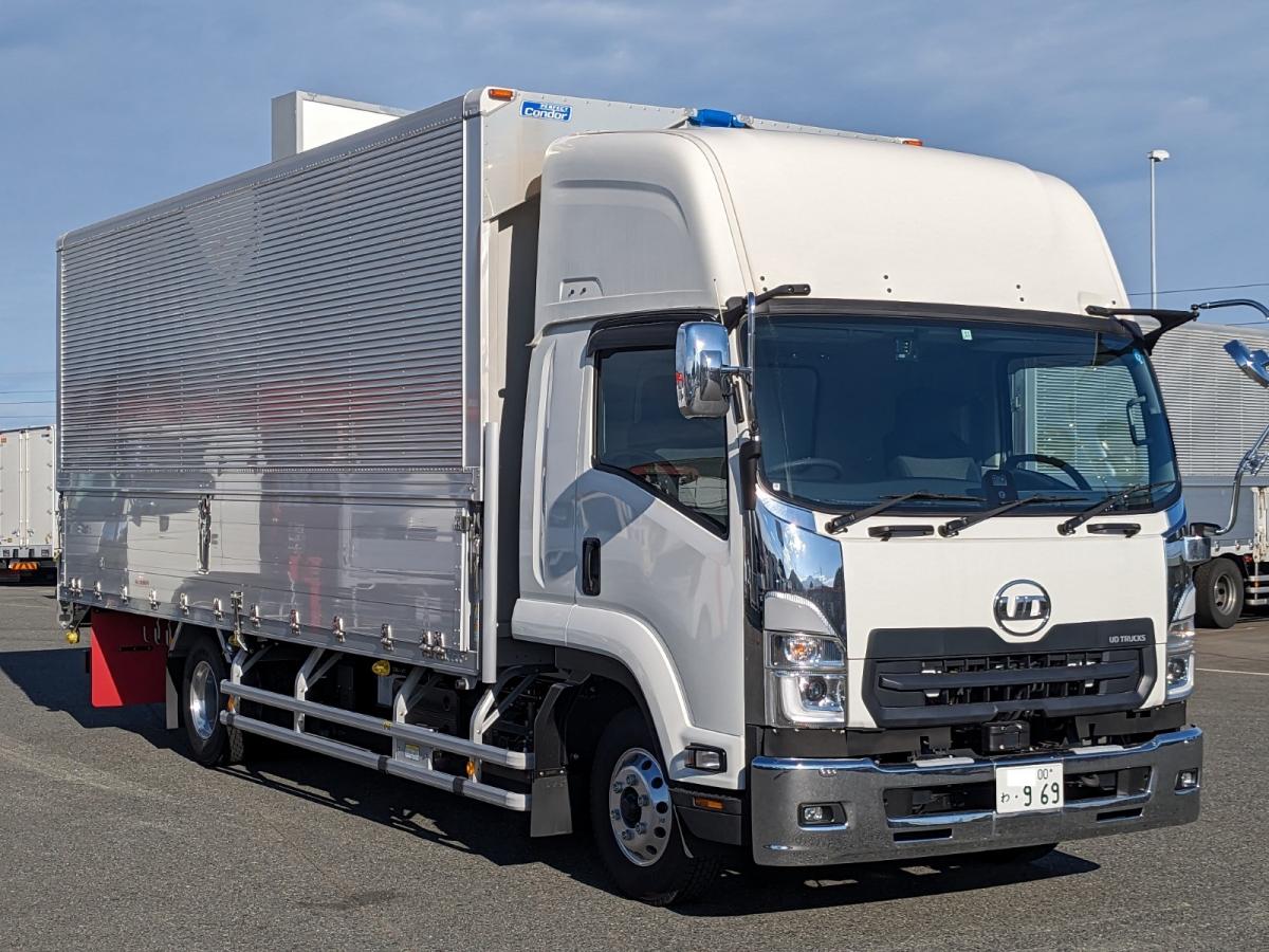 中古アルミウィング UDトラックス コンドル /ワイド！6.2mボディー！ハイルーフ！融雪仕様！アルミホイール！ 中古トラック詳細|中古トラック・トレーラー・バスの情報なら【トラックバンク】
