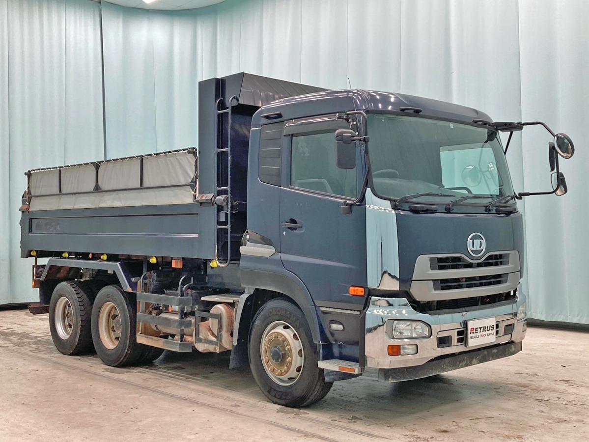 中古ダンプ UDトラックス クオン /20t 新明和 5.09m×2.19m 380PS 電磁リターダ 中古トラック詳細|中古トラック・トレーラー・バスの情報なら【トラックバンク】