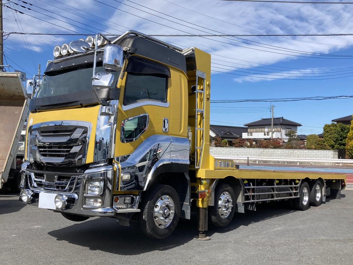 中古セルフローダー いすゞ ギガ /25tセルフ 積載13.5t ブリッジ付(格納付) ウインチ 中古トラック詳細|中古トラック・トレーラー・バスの情報なら【トラックバンク】