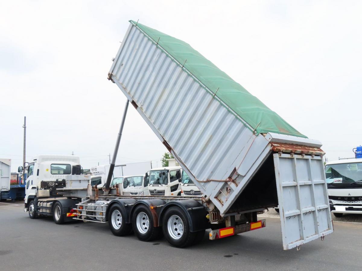 中古トレーラー 国産車その他 /3軸 20ft シングル引 24t リフト付 ダンプ装置付 サブエンジン付 中古トラック詳細|中古トラック・トレーラー・バスの情報なら【トラックバンク】