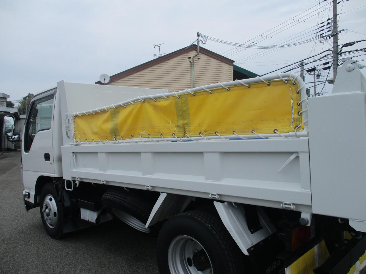 中古ダンプ いすゞ エルフ /R2年 2トン 強化ダンプ 新明和 高床 5MT コボレーン あゆみ掛け 画像・動画一覧|中古トラック掲載台数No.1！圧倒的なトラック掲載台数で欲しい一台が必ず ...