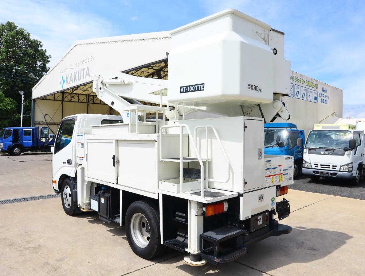 中古高所作業車 日野 デュトロ /タダノ 9.9m 電工仕様 FRPバケット200kg AT 画像・動画一覧|中古トラック掲載台数No.1！圧倒的なトラック掲載台数で欲しい一台が必ず見つかる ...