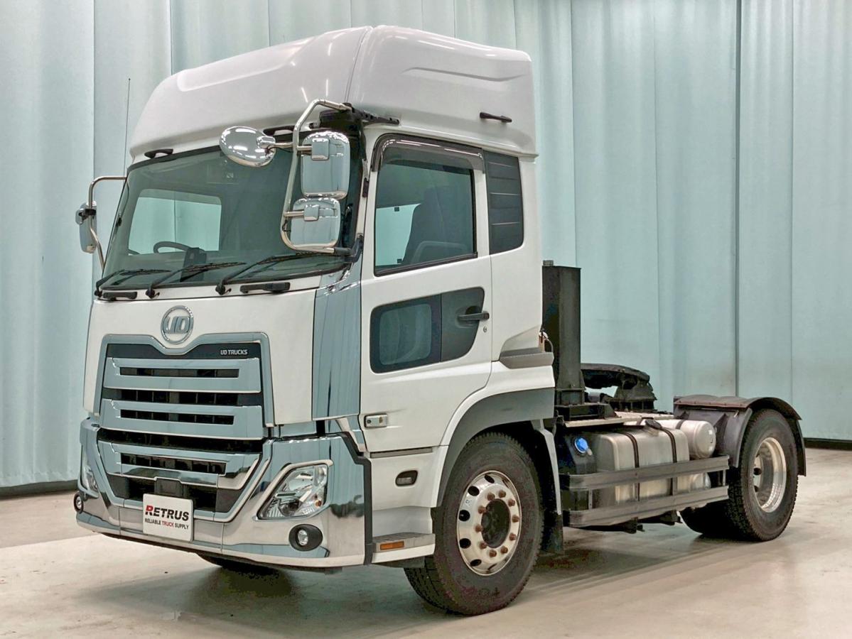 中古トラクタ UDトラックス クオン /ダンプポンプ付 ハイルーフ 460PS デフロック付 第5輪11.3t 中古トラック詳細|中古トラック・トレーラー・バスの情報なら【トラックバンク】