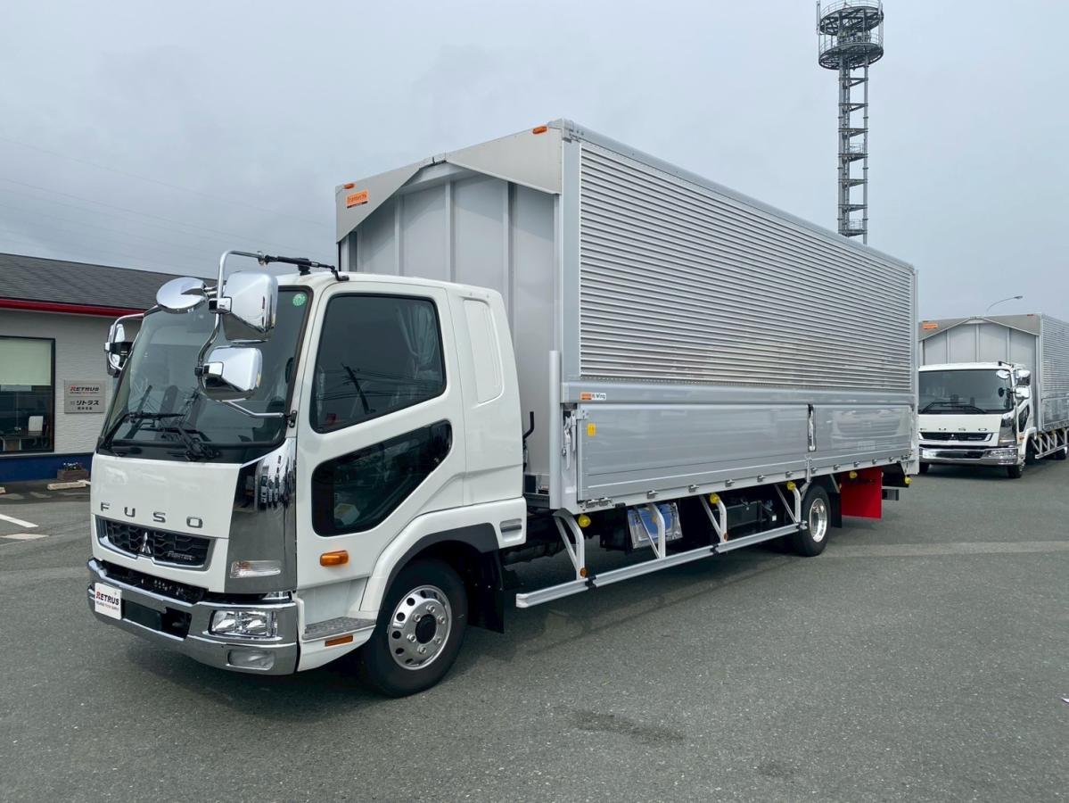 中古アルミウィング 三菱ふそう ファイター /未使用 7.3m ワイド 跳上ゲート エアサス フルキャブ 240PS MT6 中古トラック詳細|中古トラック・トレーラー・バスの情報なら ...