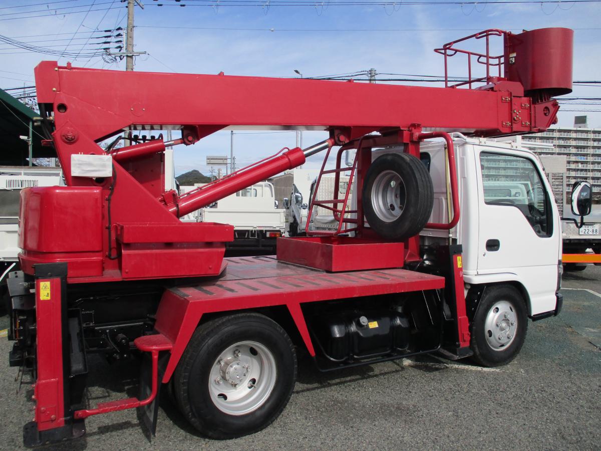 中古高所作業車 いすゞ エルフ /H16年 作業床12.3m 高所作業車 バケット200kg MT H/M6551.1h 中古トラック詳細|中古トラック掲載台数No.1！圧倒的なトラック掲載 ...